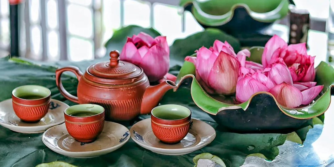 Experience Finest Lotus Tea - Vietnam Tour